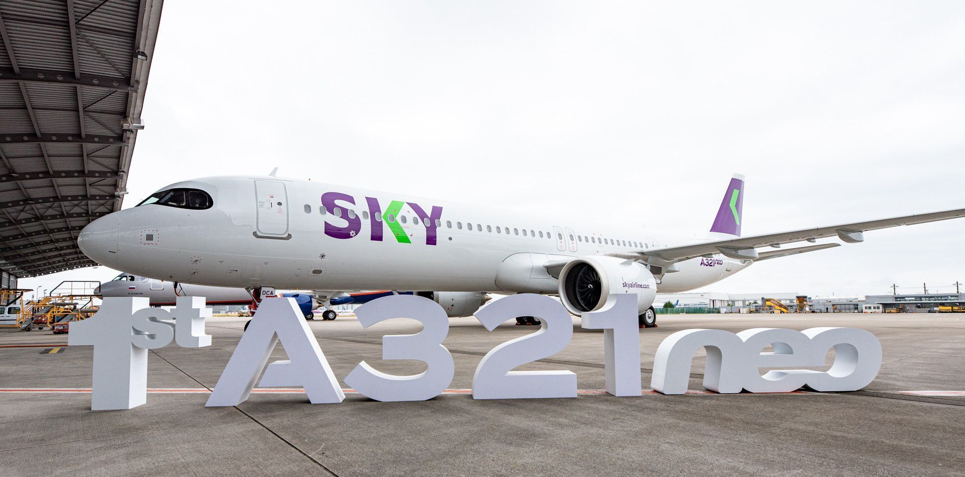 SKY recibe su primer Airbus A321neo | Blog NLARENAS.COM