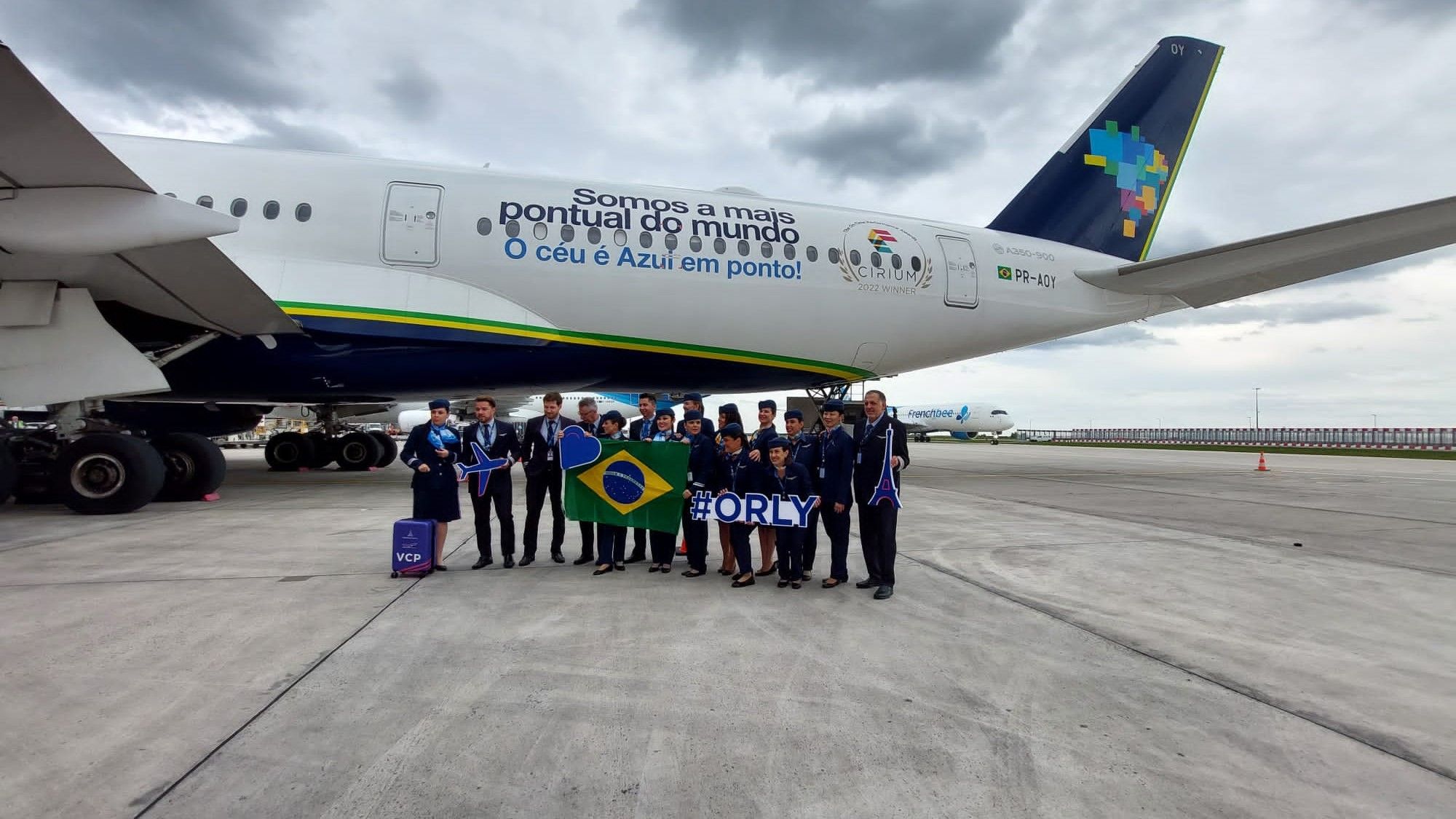 Azul inaugurated flights to Paris | Blog NLARENAS.COM