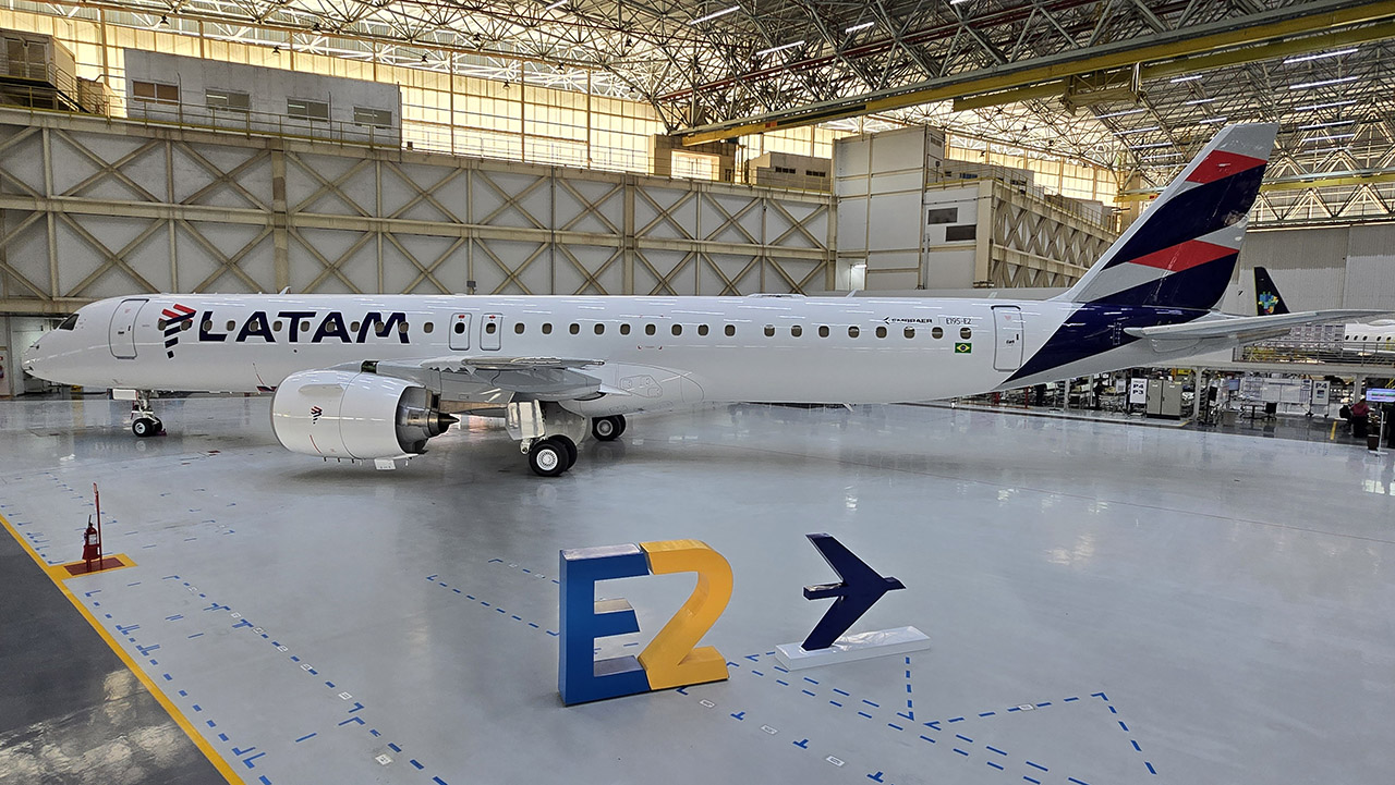 LATAM revela su primer E195-E2 | Blog NLARENAS.COM